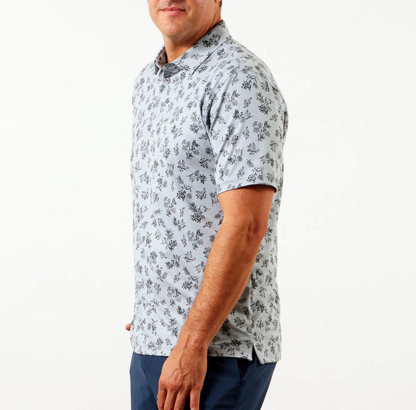 Printed Palomar Performance Polo - LINKSOUL